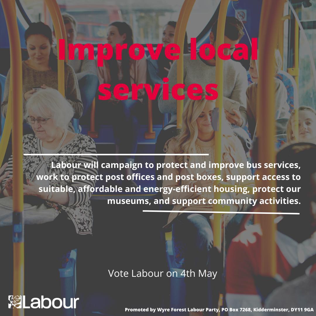 Improve Local Services - Wyre Forest Labour